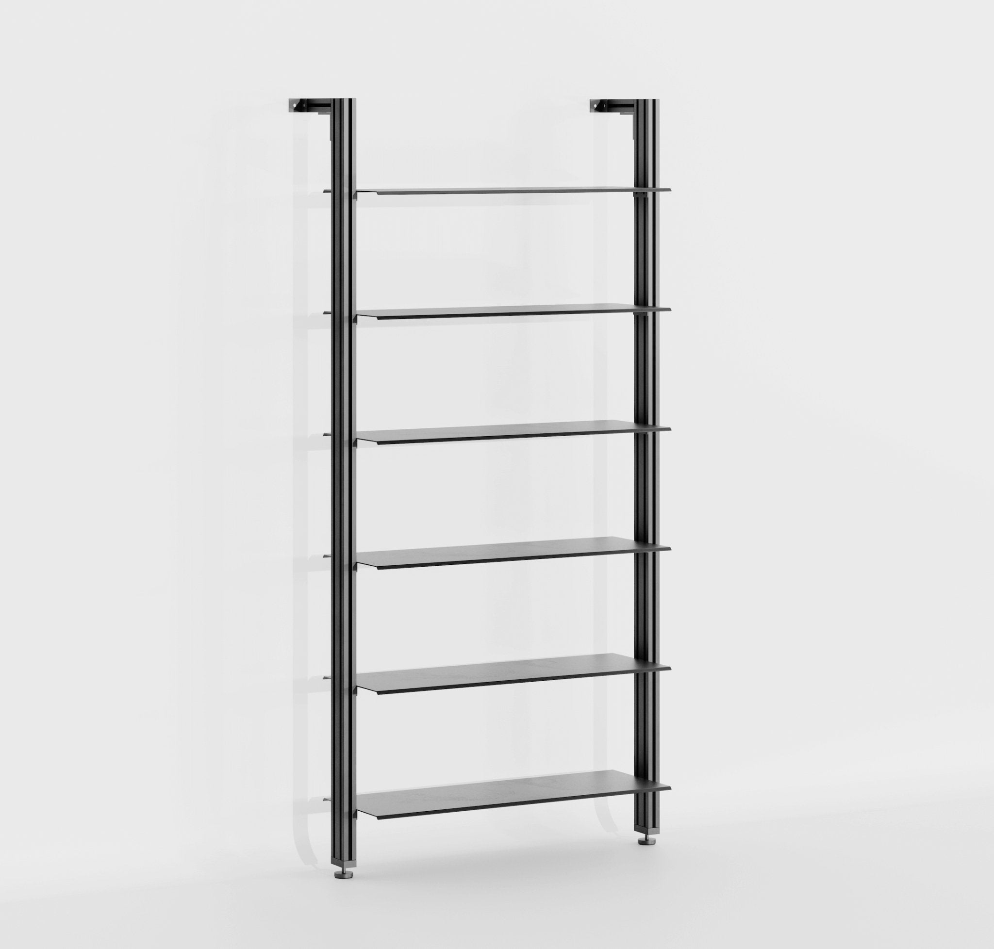 Aluminum shelving unit store